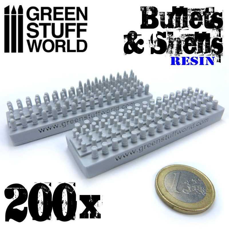 3D printed set - Resin Bullets and Shells – Kapiti Hobbies