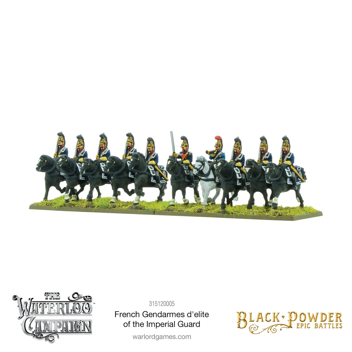 BP Epic: Waterloo - French Gendarmes d'elite of the Imperial Guard ...