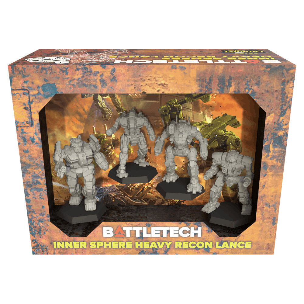 BattleTech: Inner Sphere Heavy Recon Lance ForcePack – Kapiti Hobbies