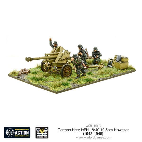 German Heer LeFH 18/40 10.5cm Howitzer (1943-45) – Kapiti Hobbies