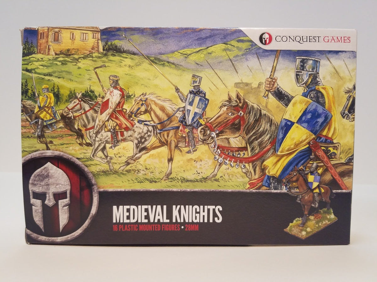 Medieval Knights (16 Plastic Mounted Figures) – Kapiti Hobbies