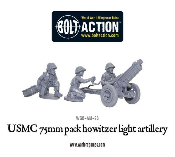 USMC 75mm Pack Howitzer Light Artillery – Kapiti Hobbies