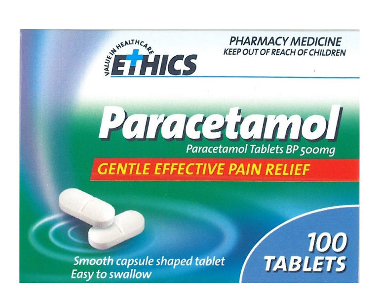 Ethics Paracetamol 500mg Tabs 100s – Kapiti Hobbies