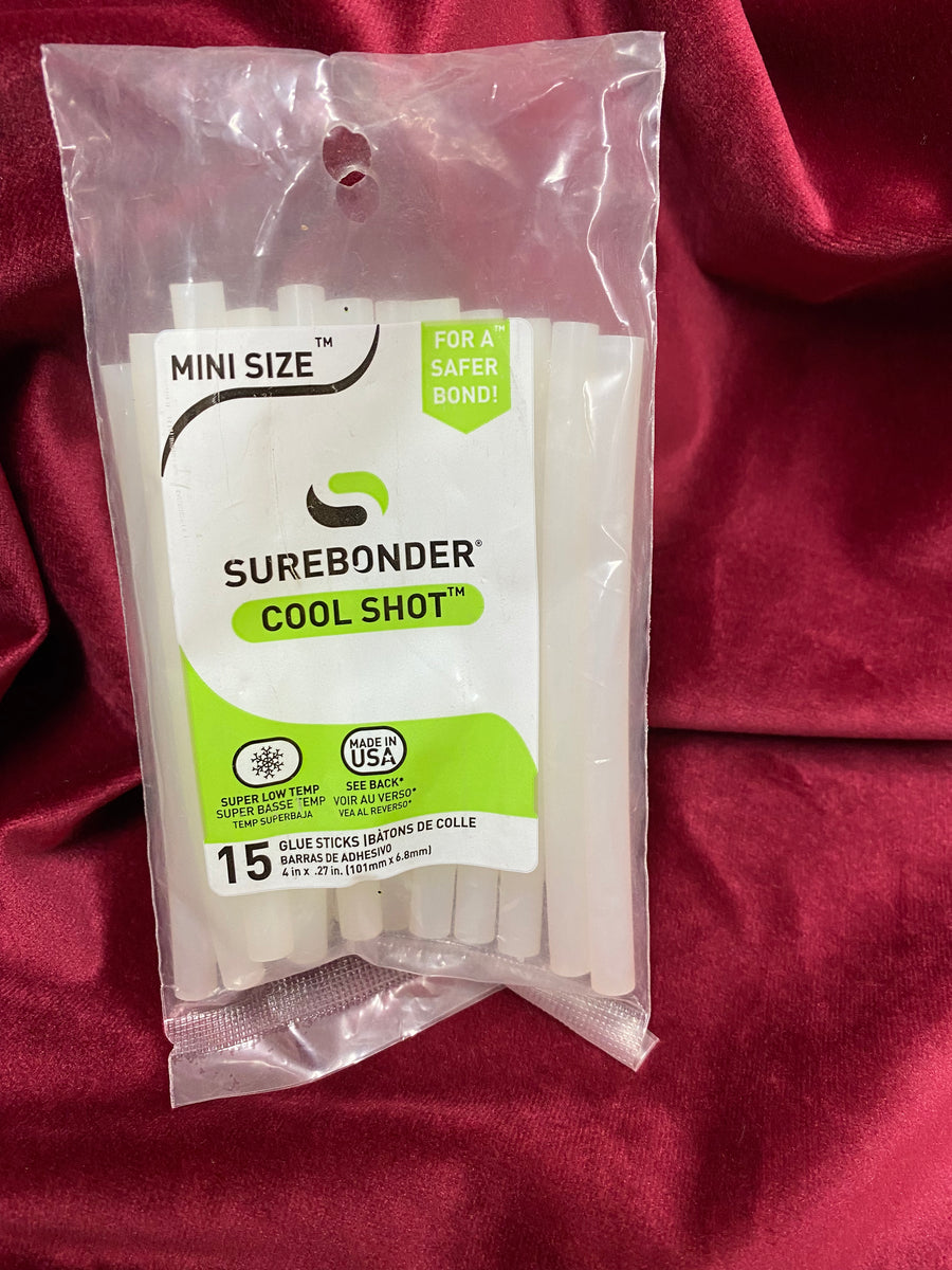 Surebonder Cool Shot Mini 'Hot' Glue Sticks (15) – Kapiti Hobbies